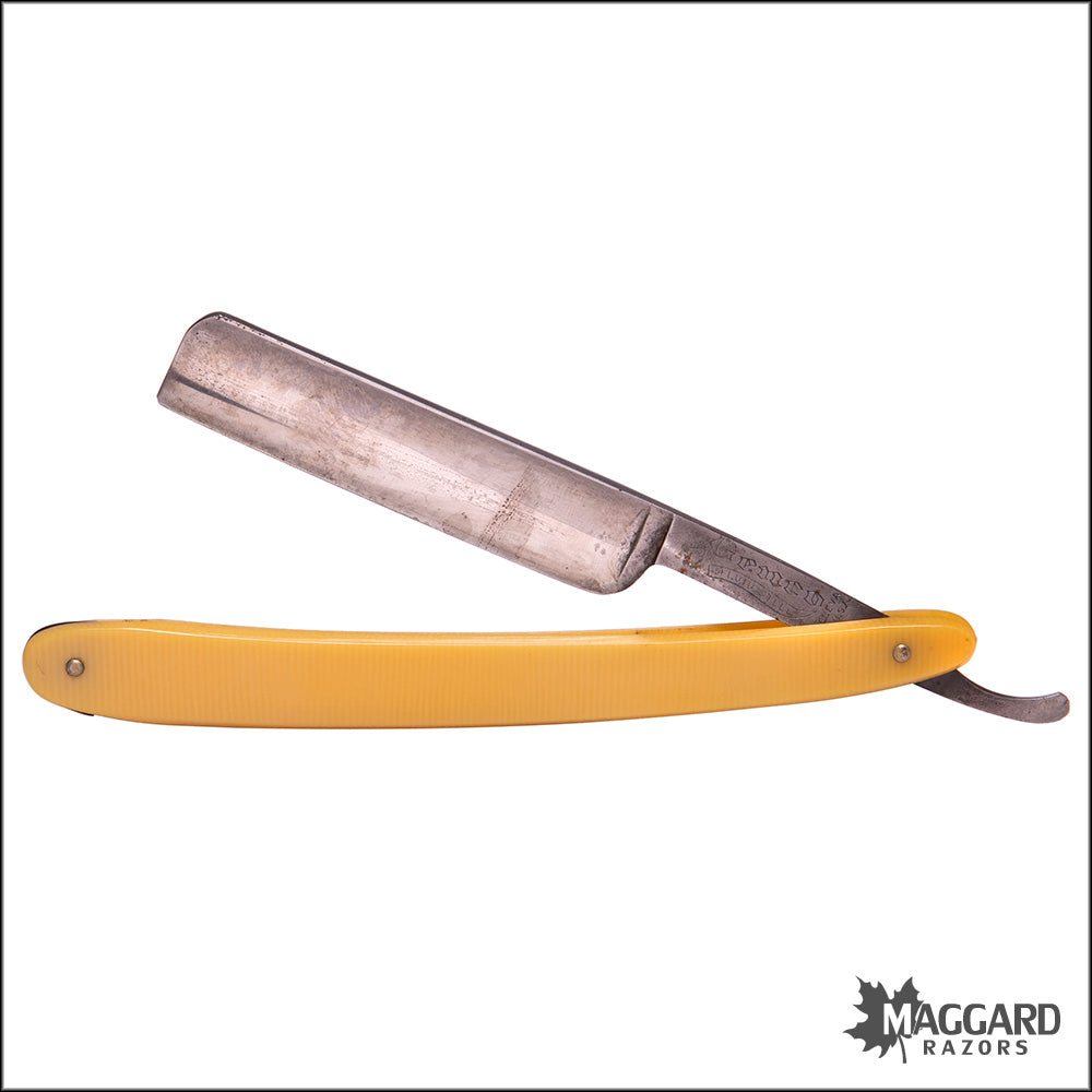 #1081 Vintage Straight Razor - Genco 5/8 — Maggard Razors