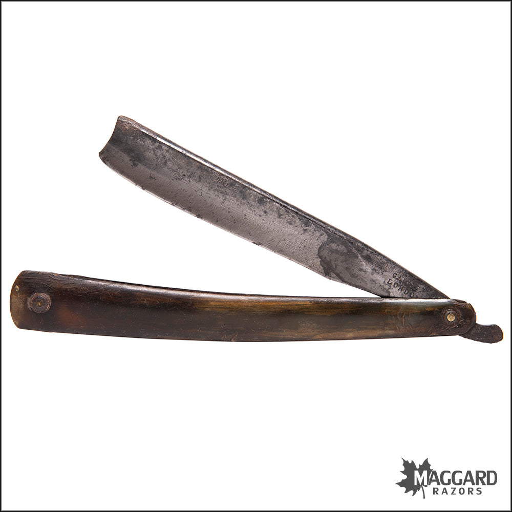 #1125 Vintage Straight Razor - London ca. 1790, 11/16 — Maggard Razors
