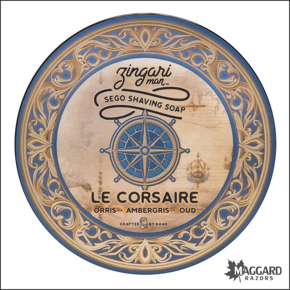 Zingari Man Le Corsaire Artisan Shaving Soap, 5oz - Sego Base — Maggard ...