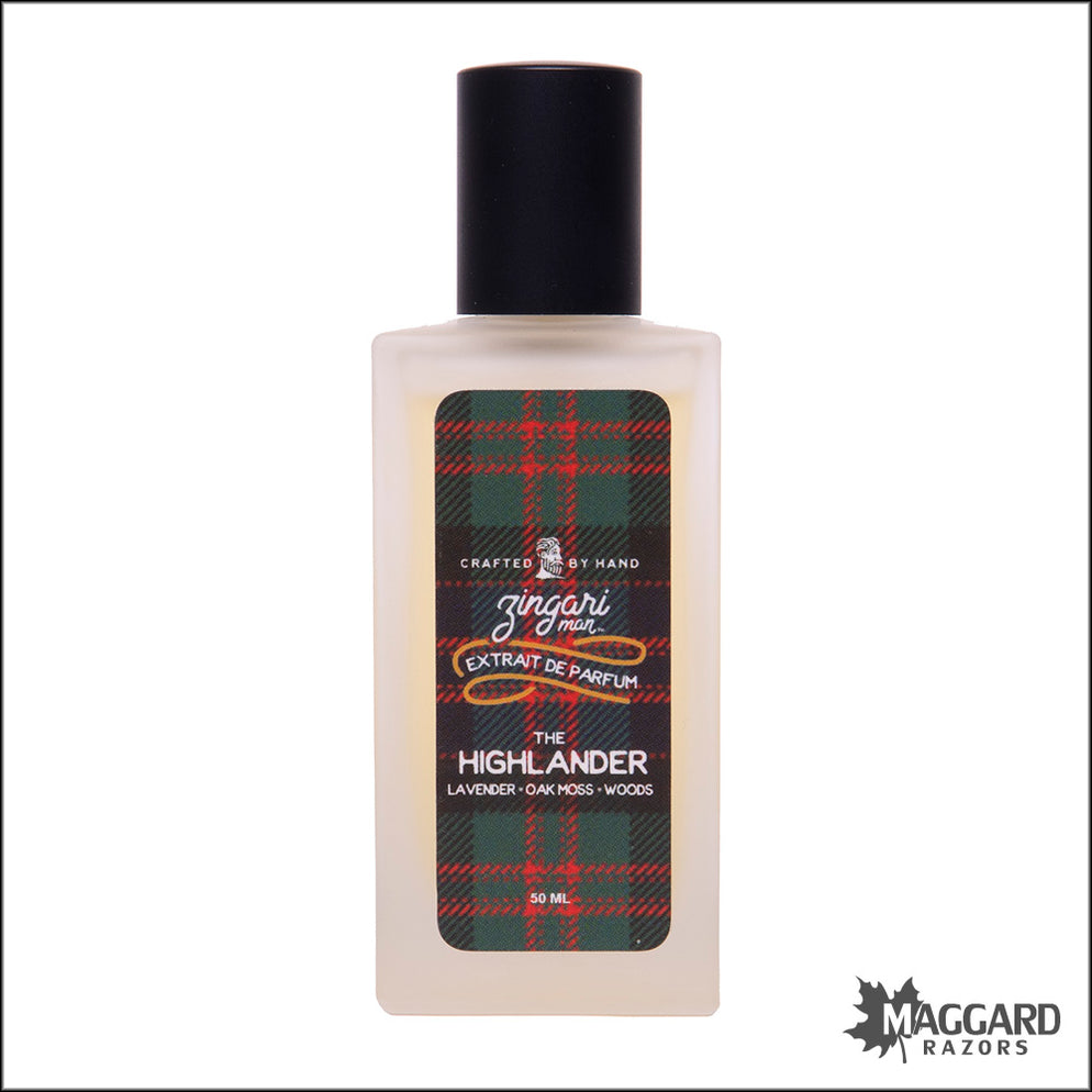 Zingari Man The Highlander Artisan Extrait de Parfum, 50ml — Maggard Razors