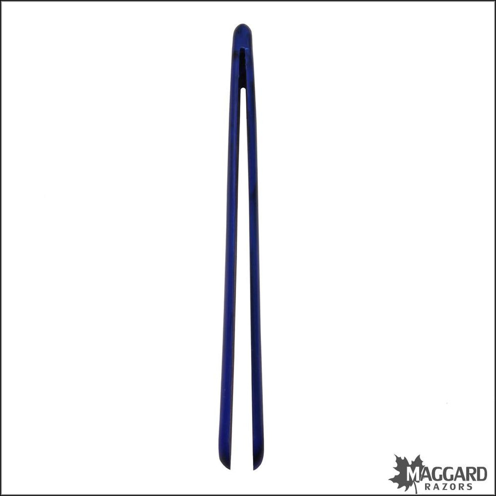 Plastic Replacement Scales Blue and Black Swirl — Maggard Razors
