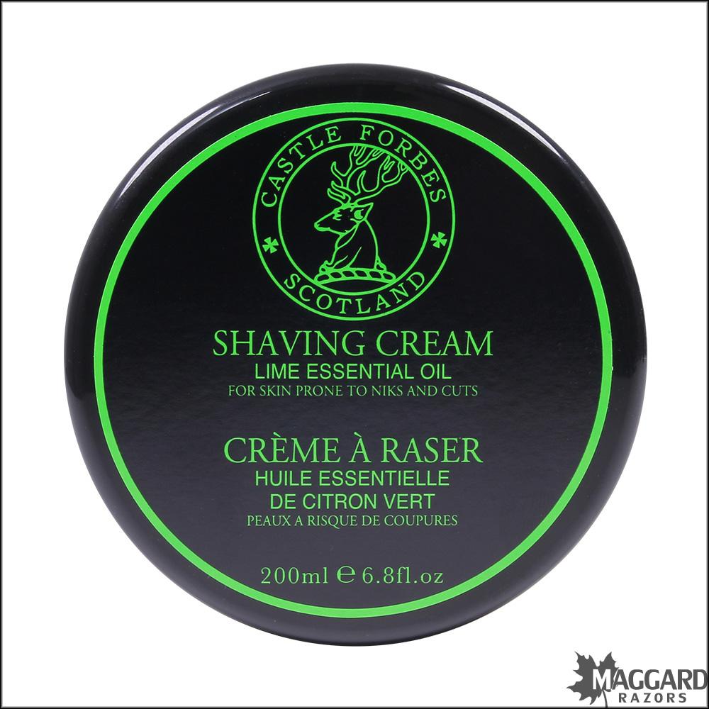 Castle Forbes Lime Essential Oil Shaving Cream, 200ml — Maggard Razors