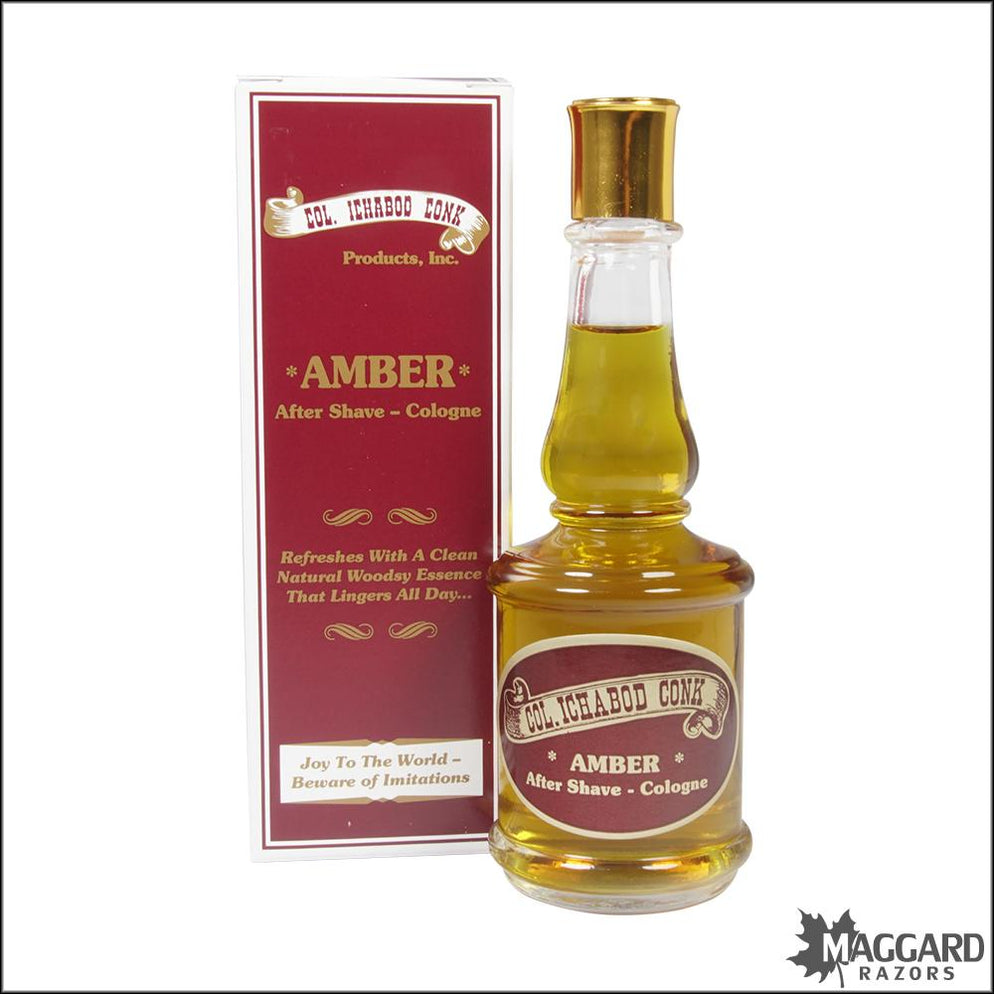 Col Conk Amber Aftershave Cologne Splash, 4oz — Maggard Razors