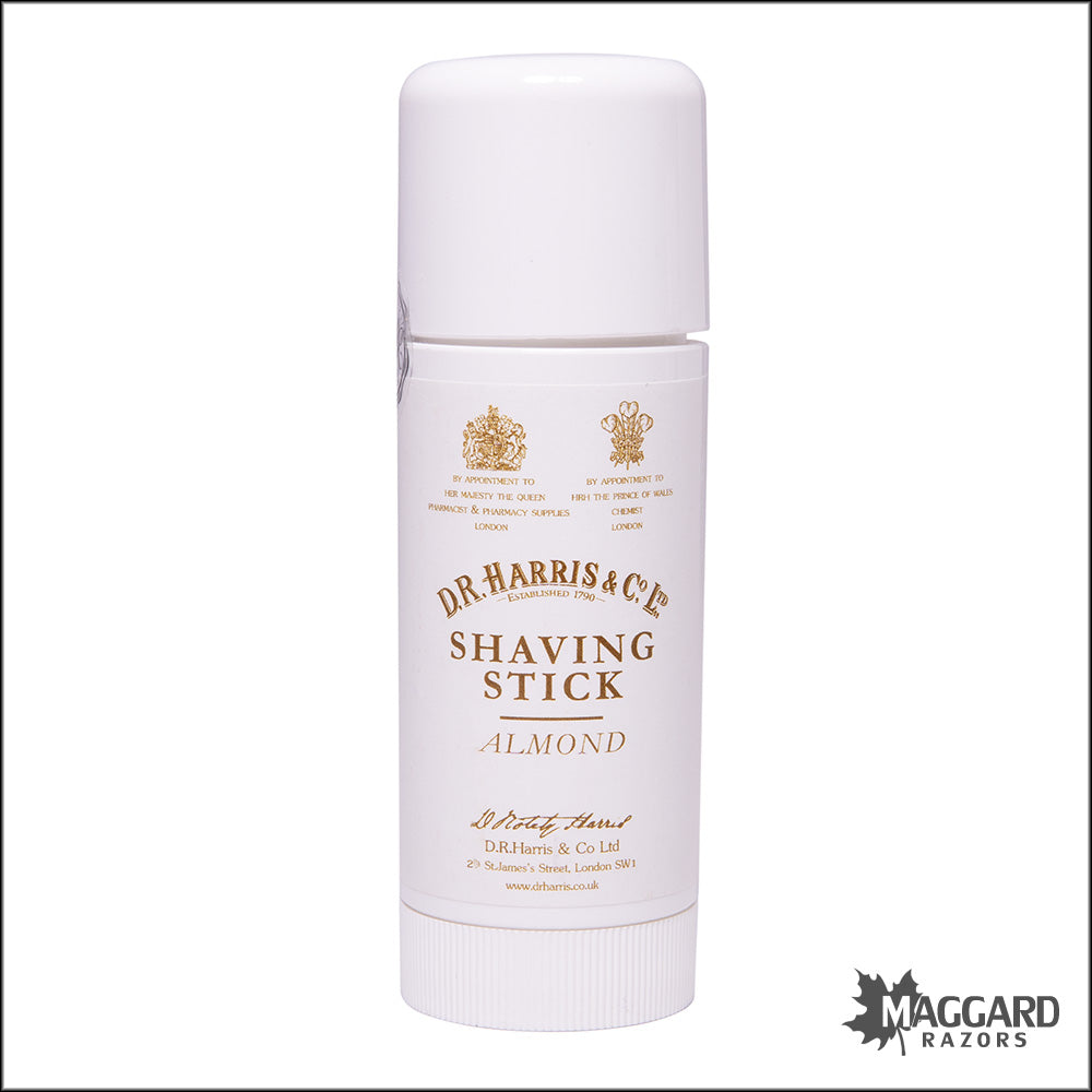 D.R. Harris Almond Shaving Soap Stick, 40g — Maggard Razors