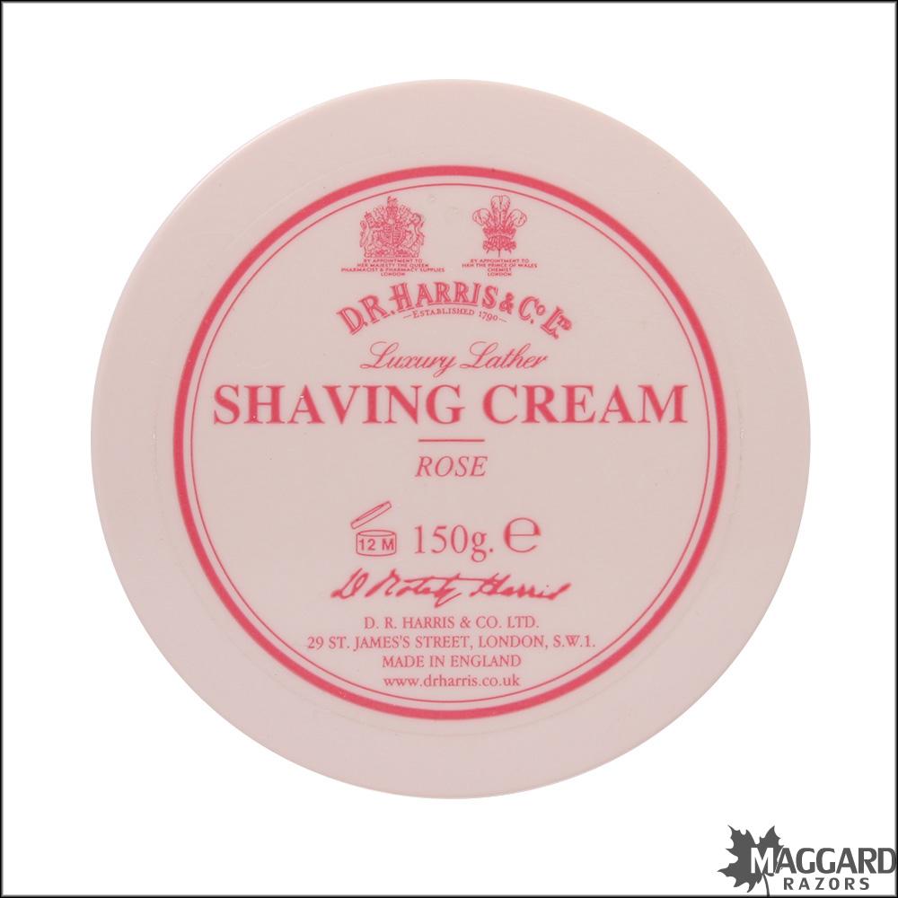 D.R. Harris Rose Shaving Cream in Bowl, 150g — Maggard Razors
