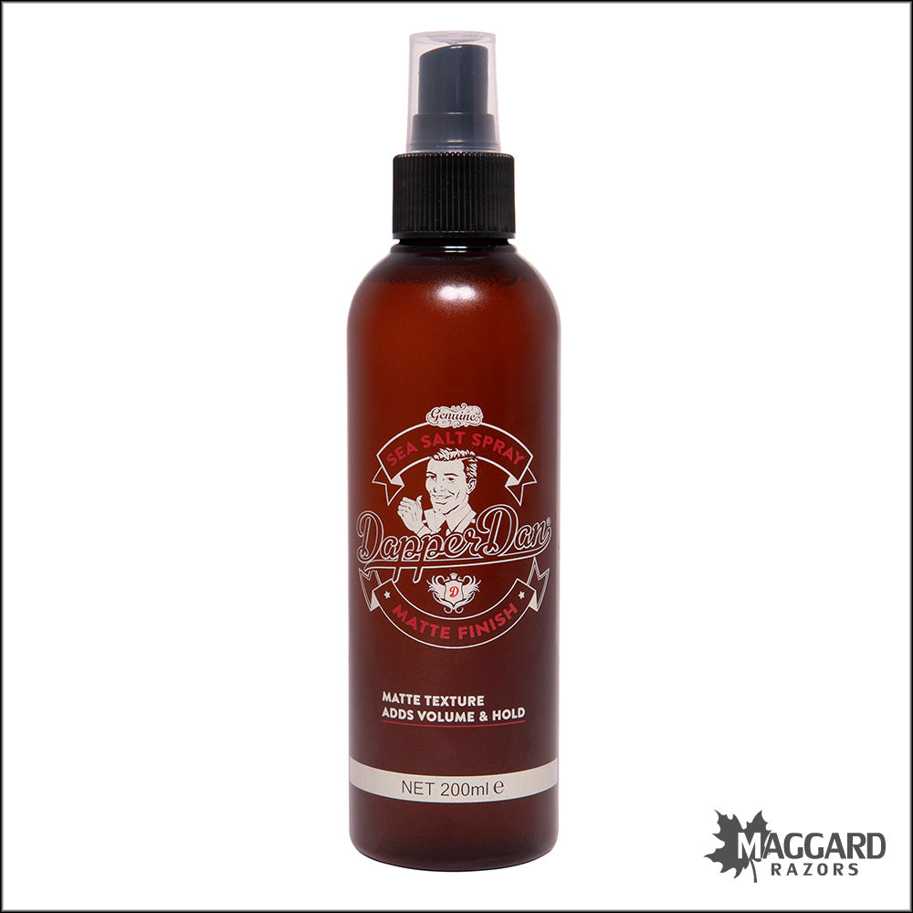 Dapper Dan Sea Salt Spray, 200ml - Matte Finish — Maggard Razors