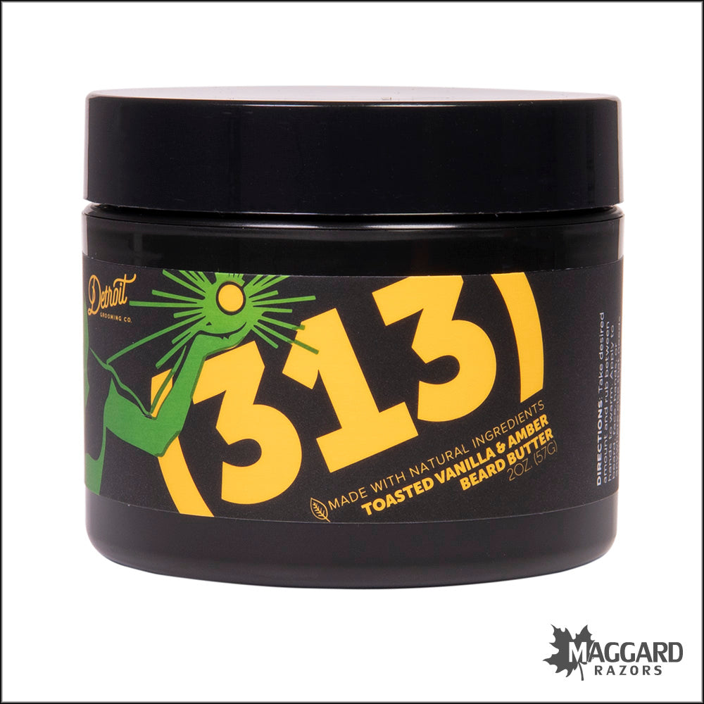 Detroit Grooming Co. (313) Beard Butter, 2oz — Maggard Razors