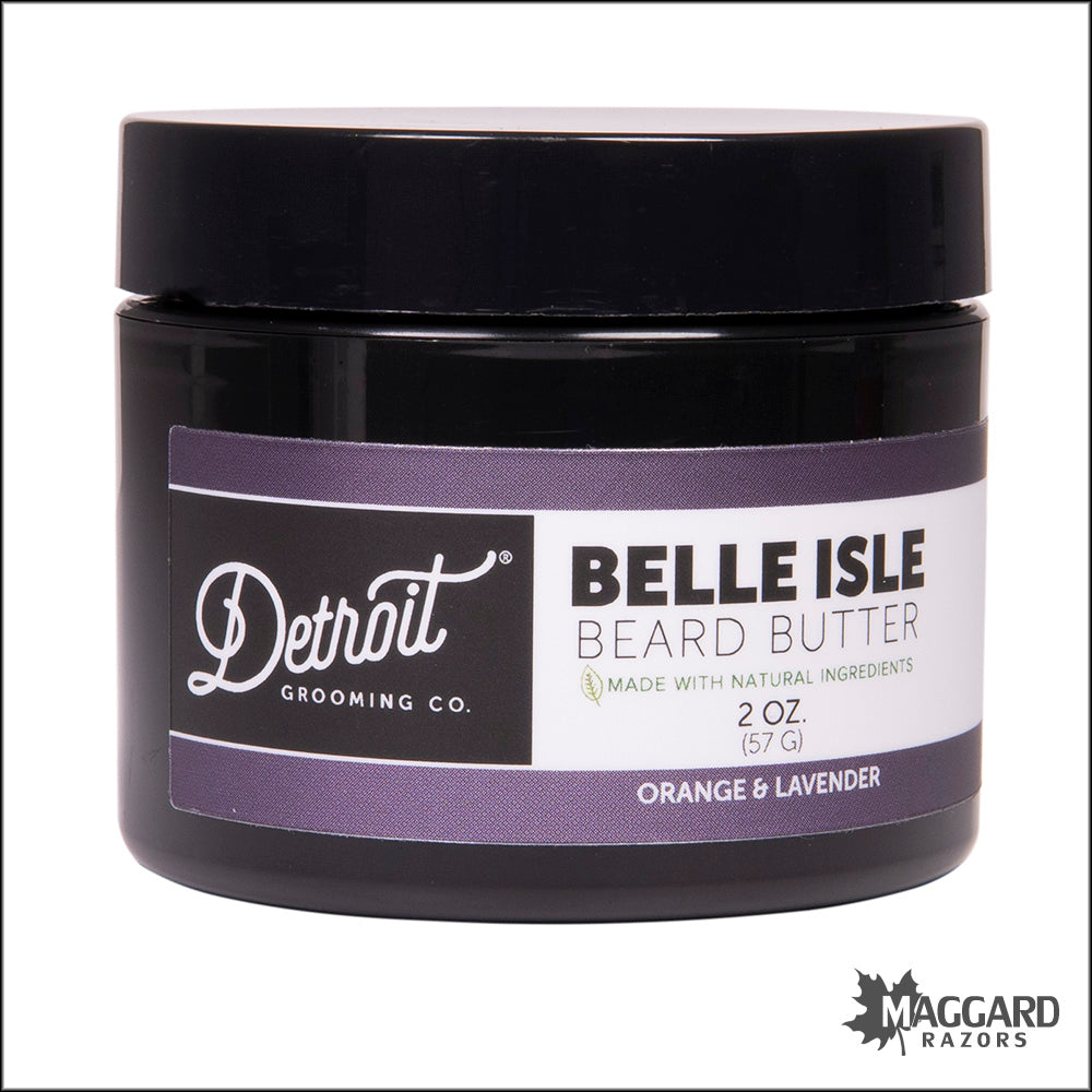 Detroit Grooming Co. Belle Island Beard Butter, 2oz — Maggard Razors