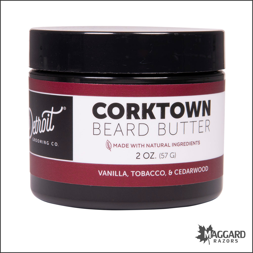 Detroit Grooming Co. Corktown Artisan Beard Butter, 2oz — Maggard Razors