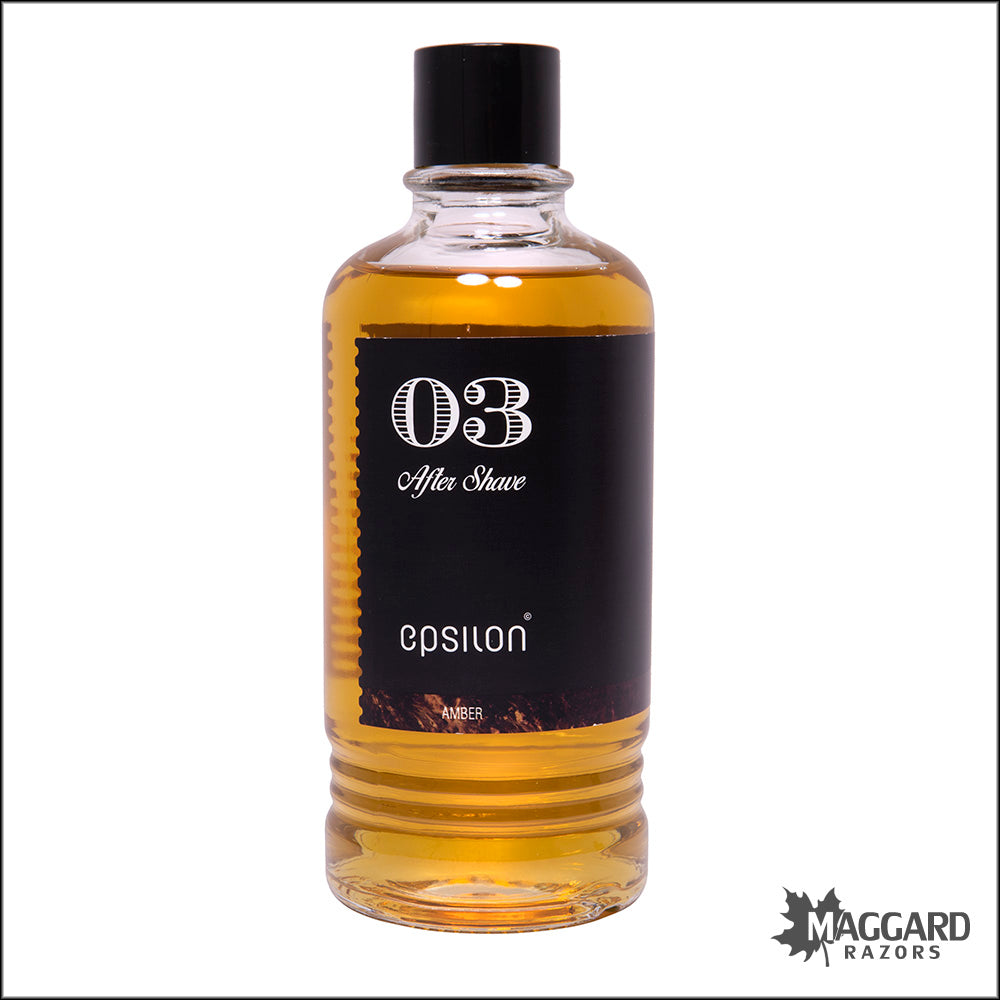 Epsilon 03 Amber Aftershave Splash, 400ml — Maggard Razors