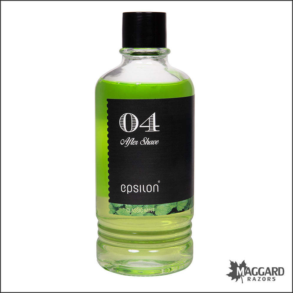 Epsilon 04 Classic Mint Aftershave Splash, 400ml — Maggard Razors