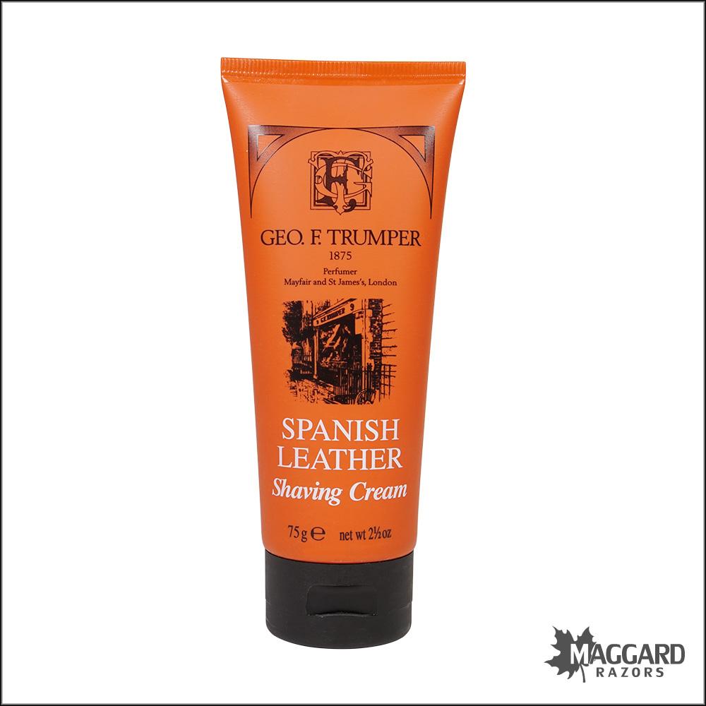 Geo F. Trumper Spanish Leather Shave Cream in Tube, 75g — Maggard Razors