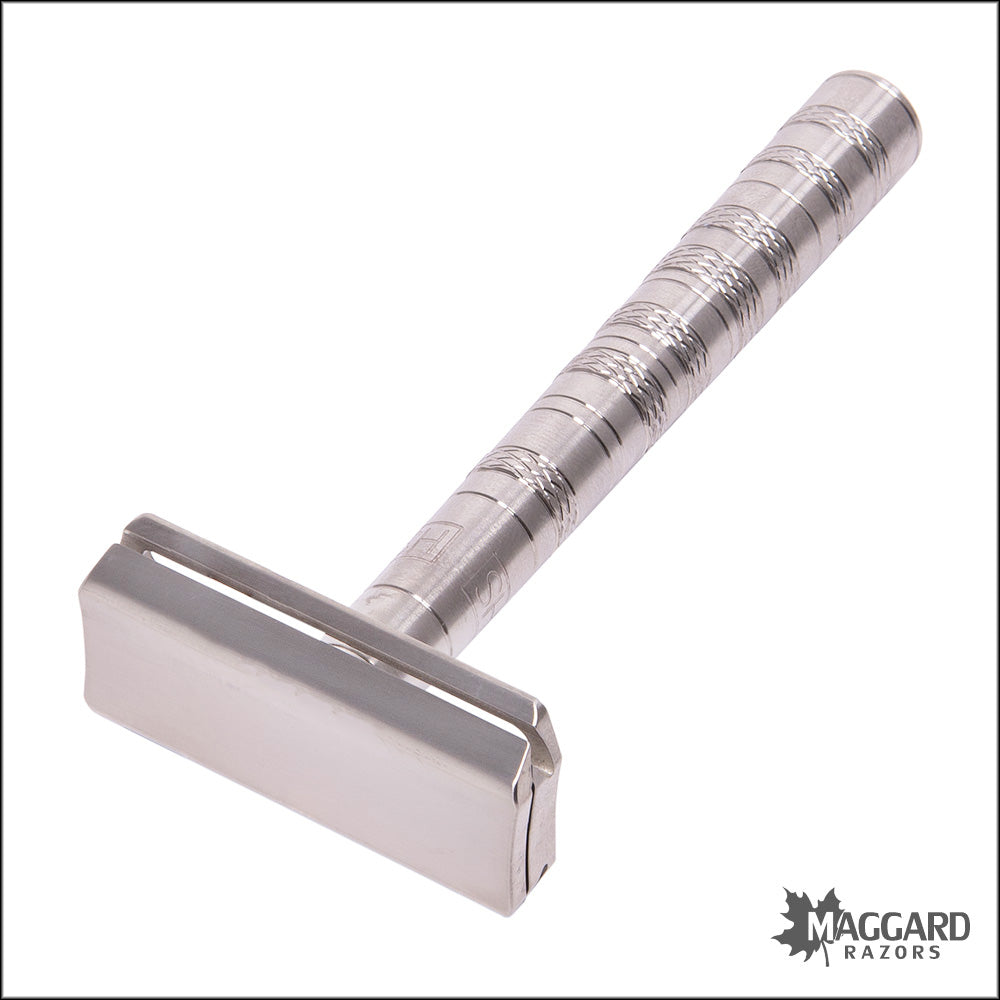 Henson Shaving Ti22 Titanium Machined DE Safety Razor, Mild Exposure ...
