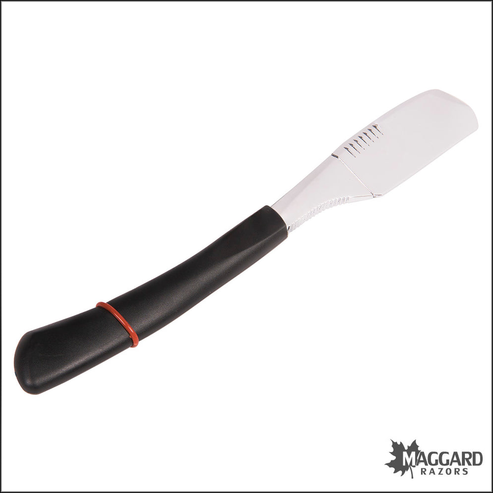 Shavette - Kamisori Style Shavette Black Handle (Injector or Half-DE B ...