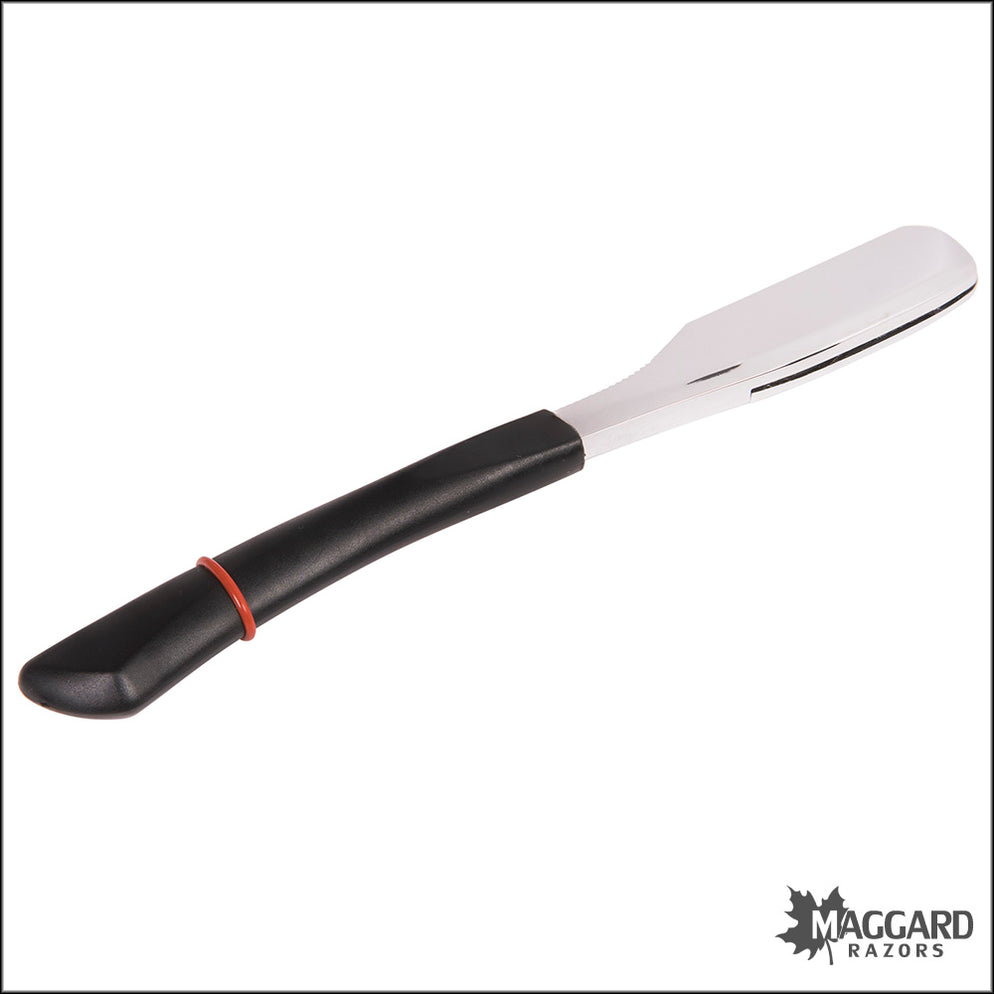 Shavette - Kamisori Style Shavette Black Handle (Injector or Half-DE B ...