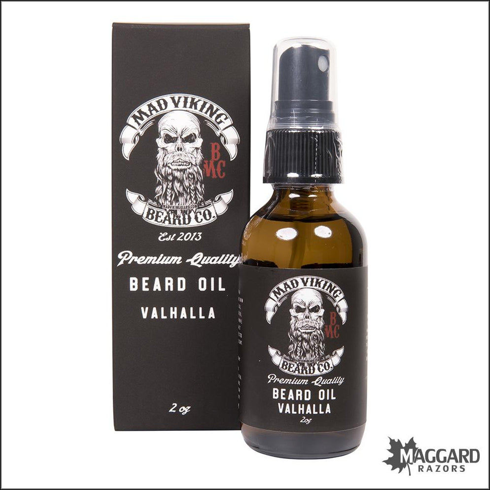 Mad Viking Beard Co. Valhalla Artisan Beard Oil, 2oz — Maggard Razors