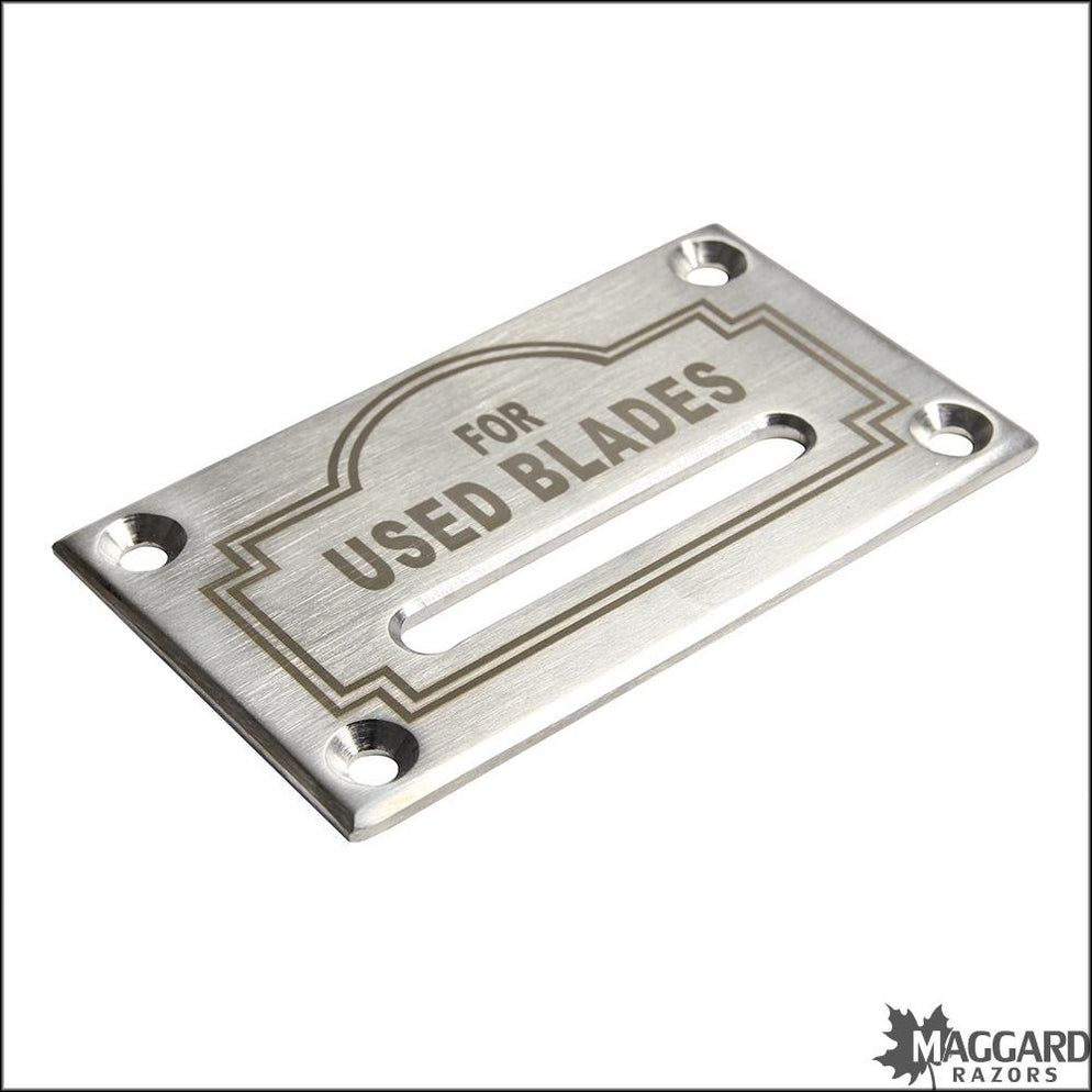 Maggard Razors Blade Bank Used Blades Lifetime Wall Slot
