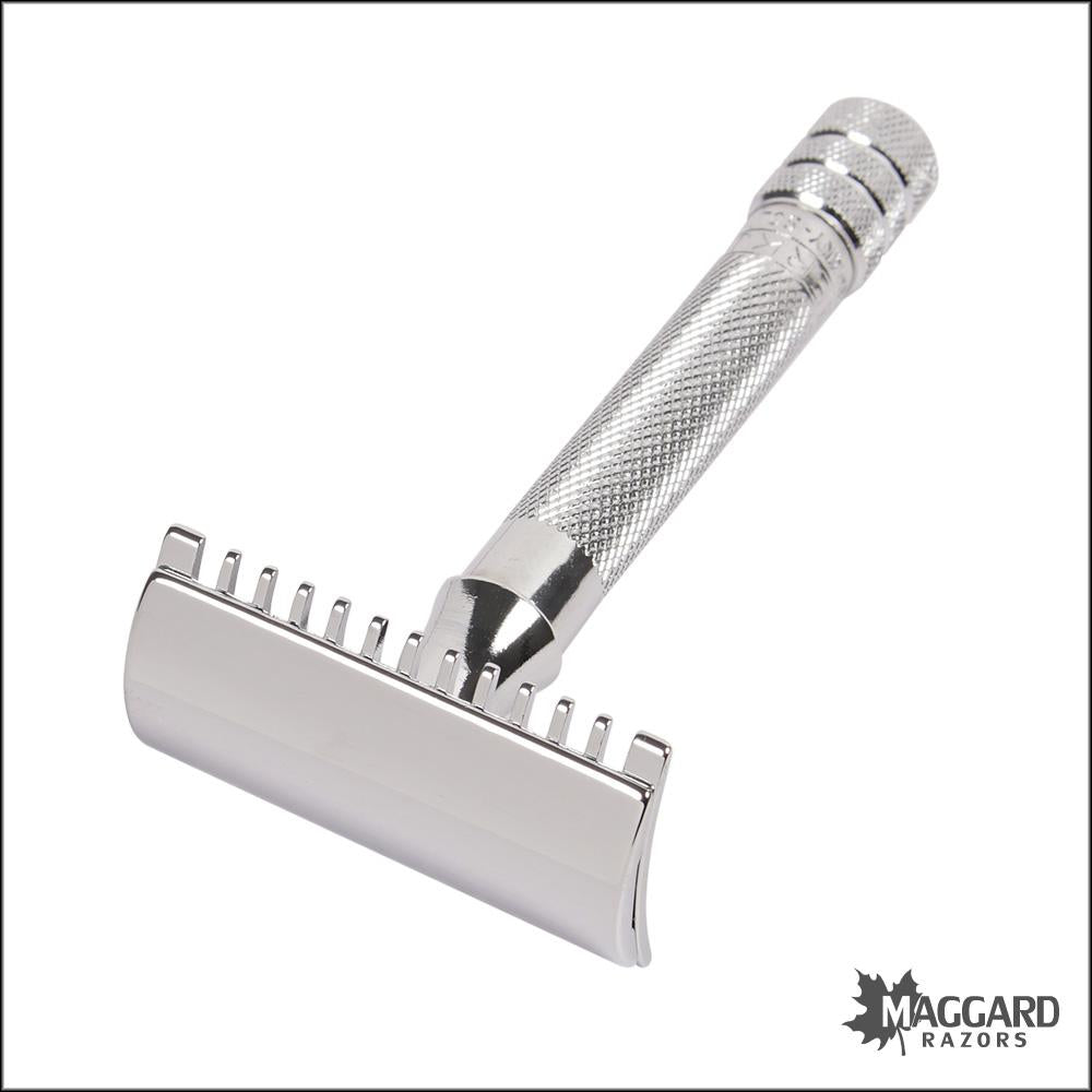 Merkur 15C Classic Chrome Open Comb DE Safety Razor — Maggard Razors