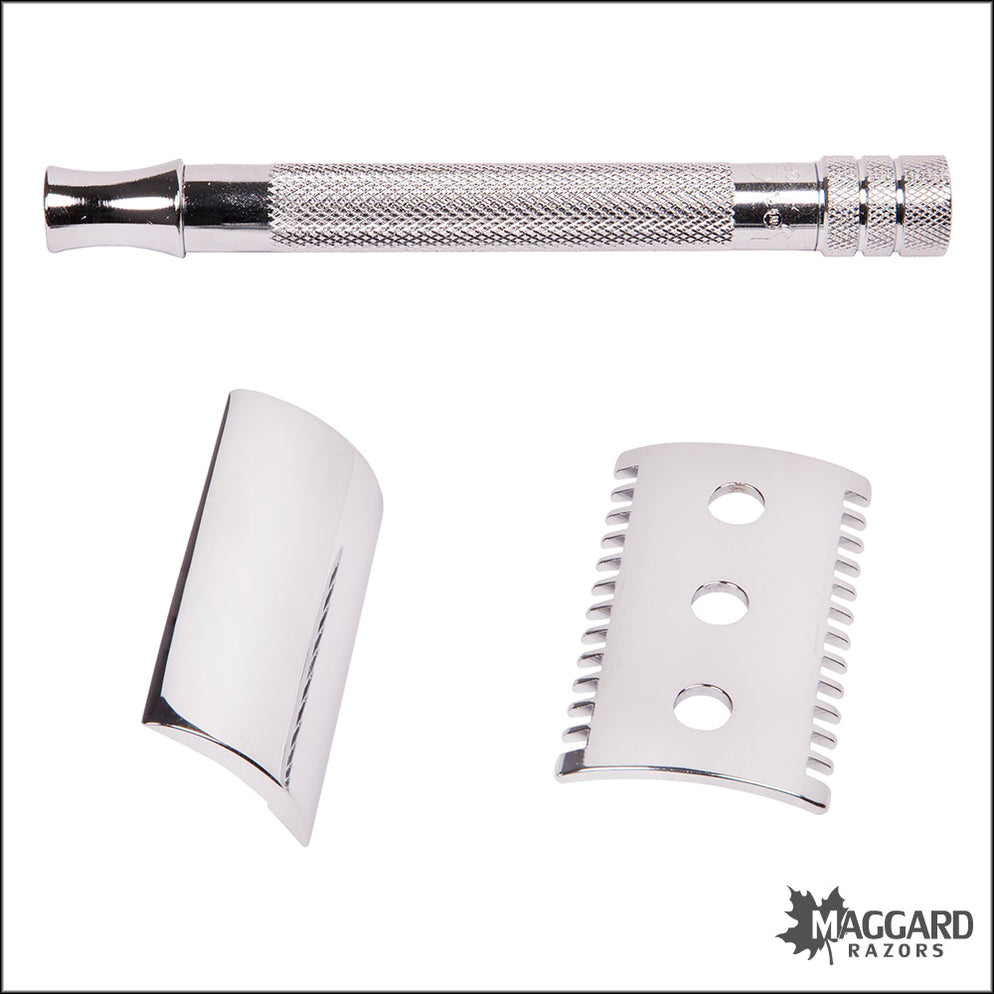 Merkur 25C Long Handle Open Comb DE Safety Razor — Maggard Razors
