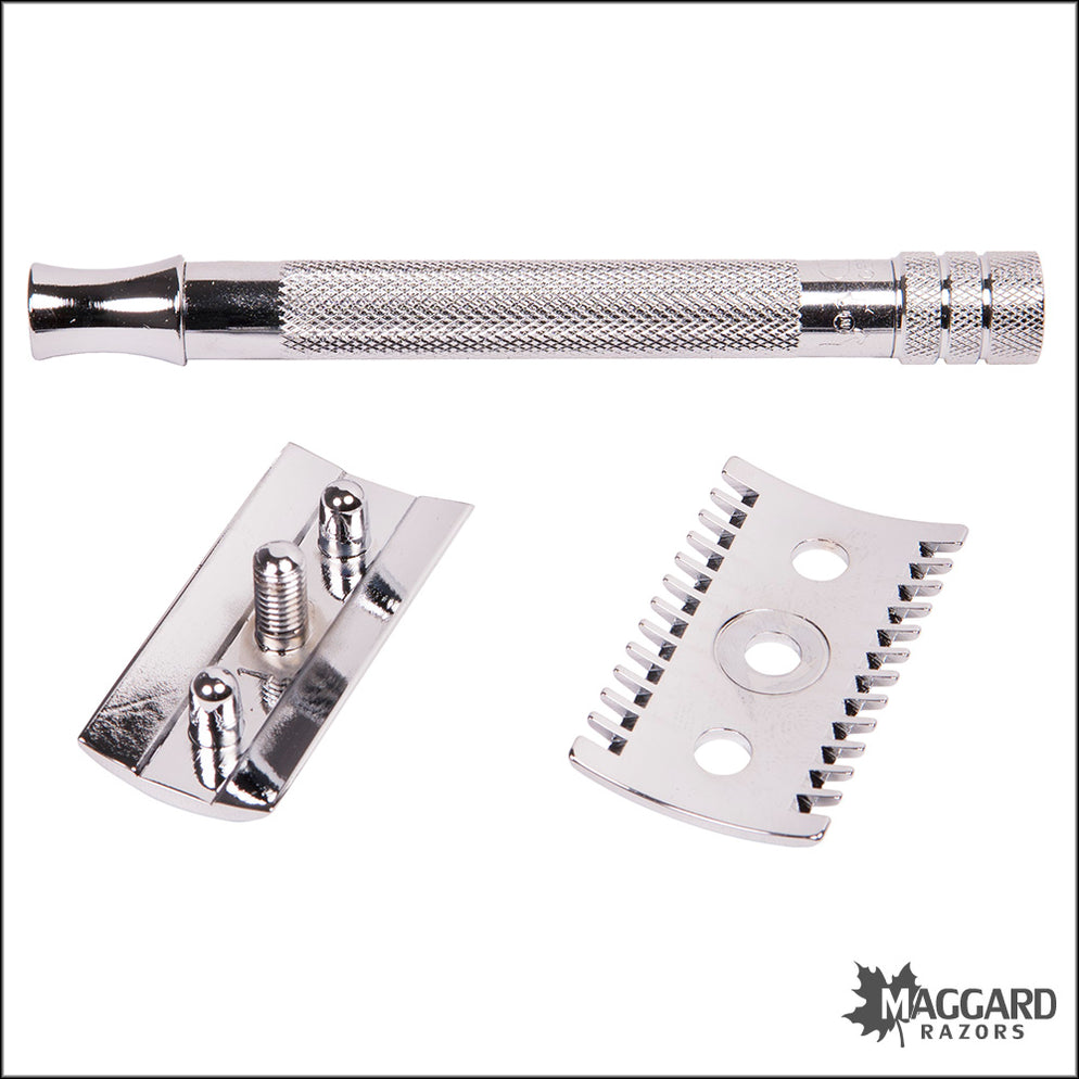 Merkur 25C Long Handle Open Comb DE Safety Razor — Maggard Razors