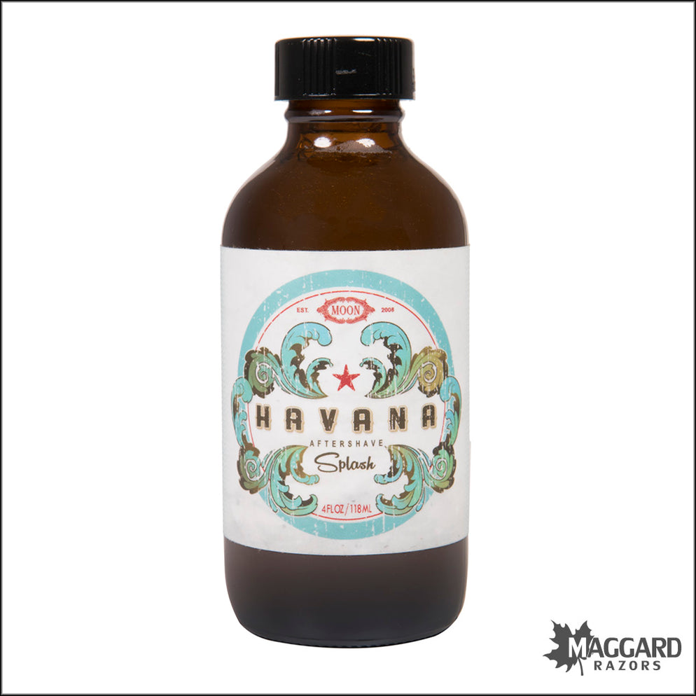 Moon Havana Artisan Aftershave Splash, 4oz — Maggard Razors