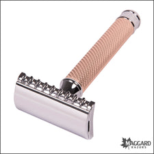 Muhle R41 Rosegold Handle Open Comb DE Safety Razor — Maggard Razors