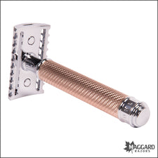 Muhle R41 Rosegold Handle Open Comb DE Safety Razor — Maggard Razors