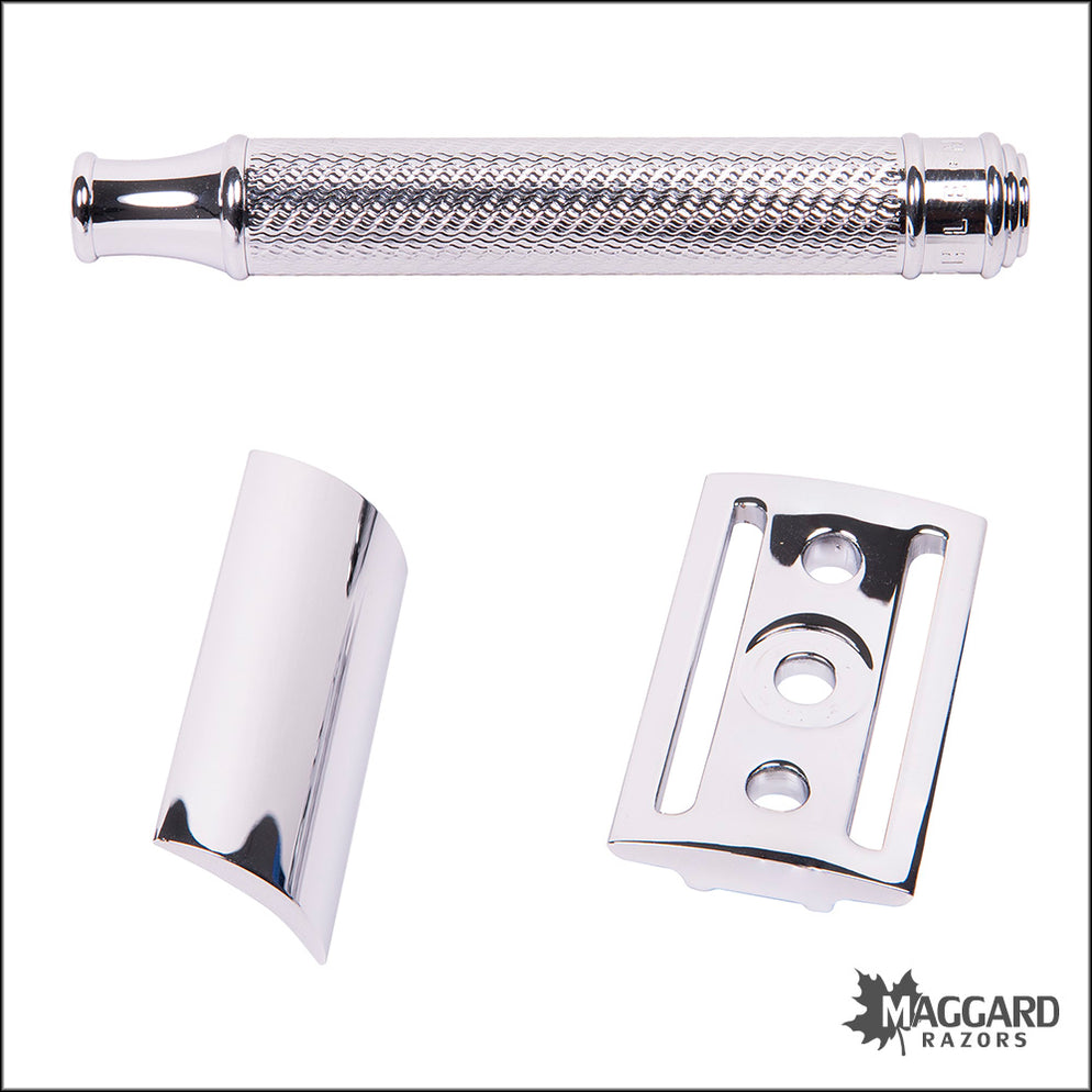 Muhle R89 Chrome Handle Closed Comb DE Safety Razor — Maggard Razors