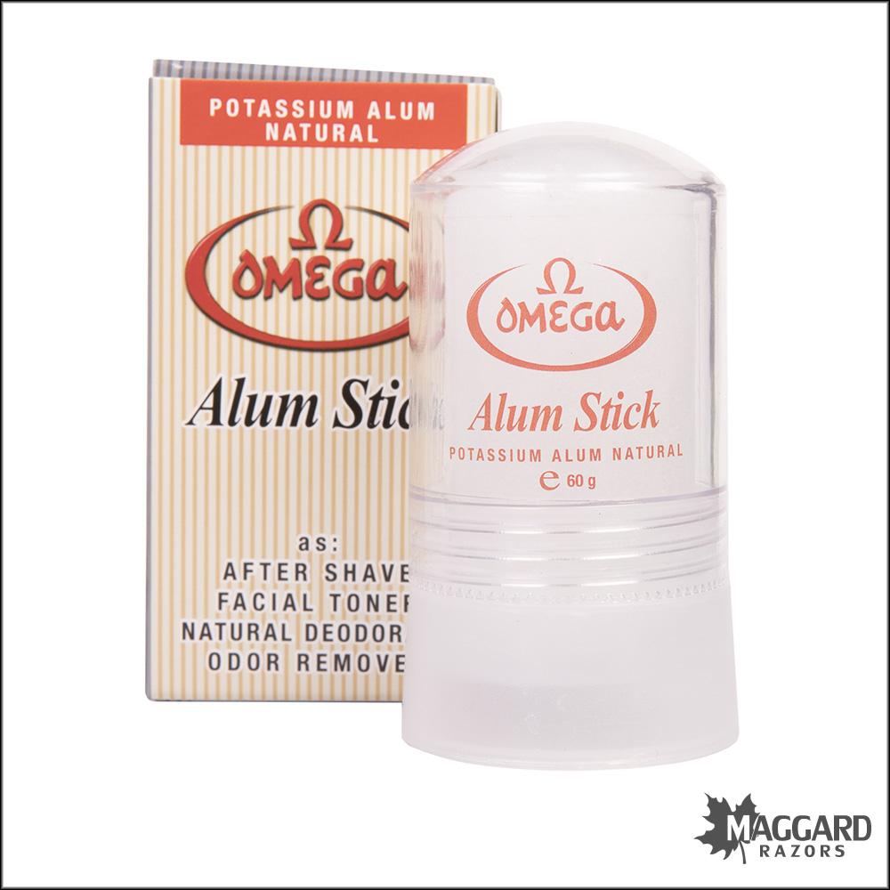 Omega Potassium Alum Stick, 60g — Maggard Razors