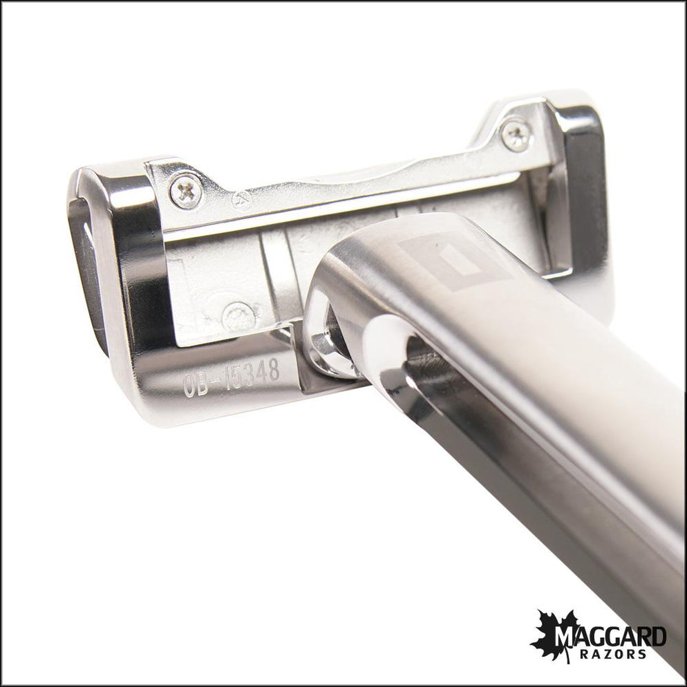 OneBlade Genesis Stainless Steel Single Edge Razor, Includes Stand ...