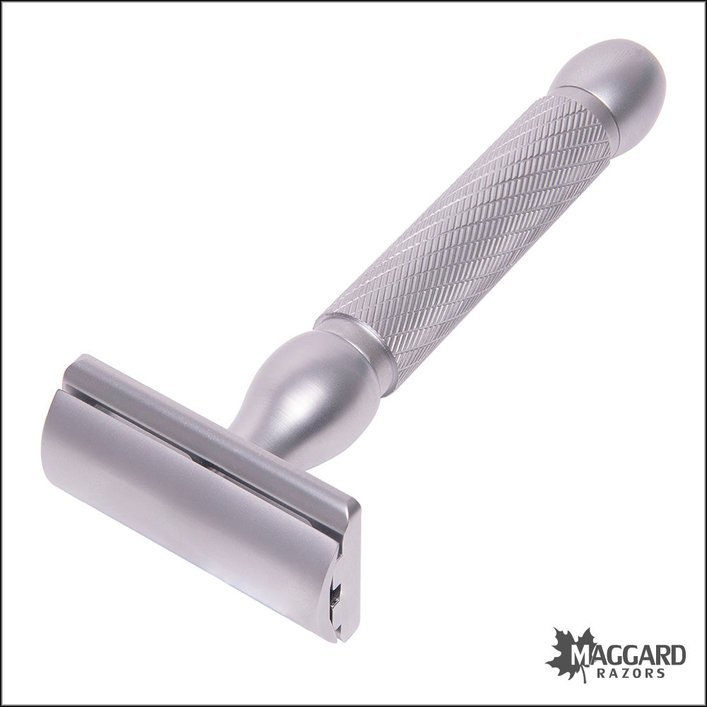 Pearl Shaving Hammer DE Safety Razor - Includes Closed and Open Comb B ...