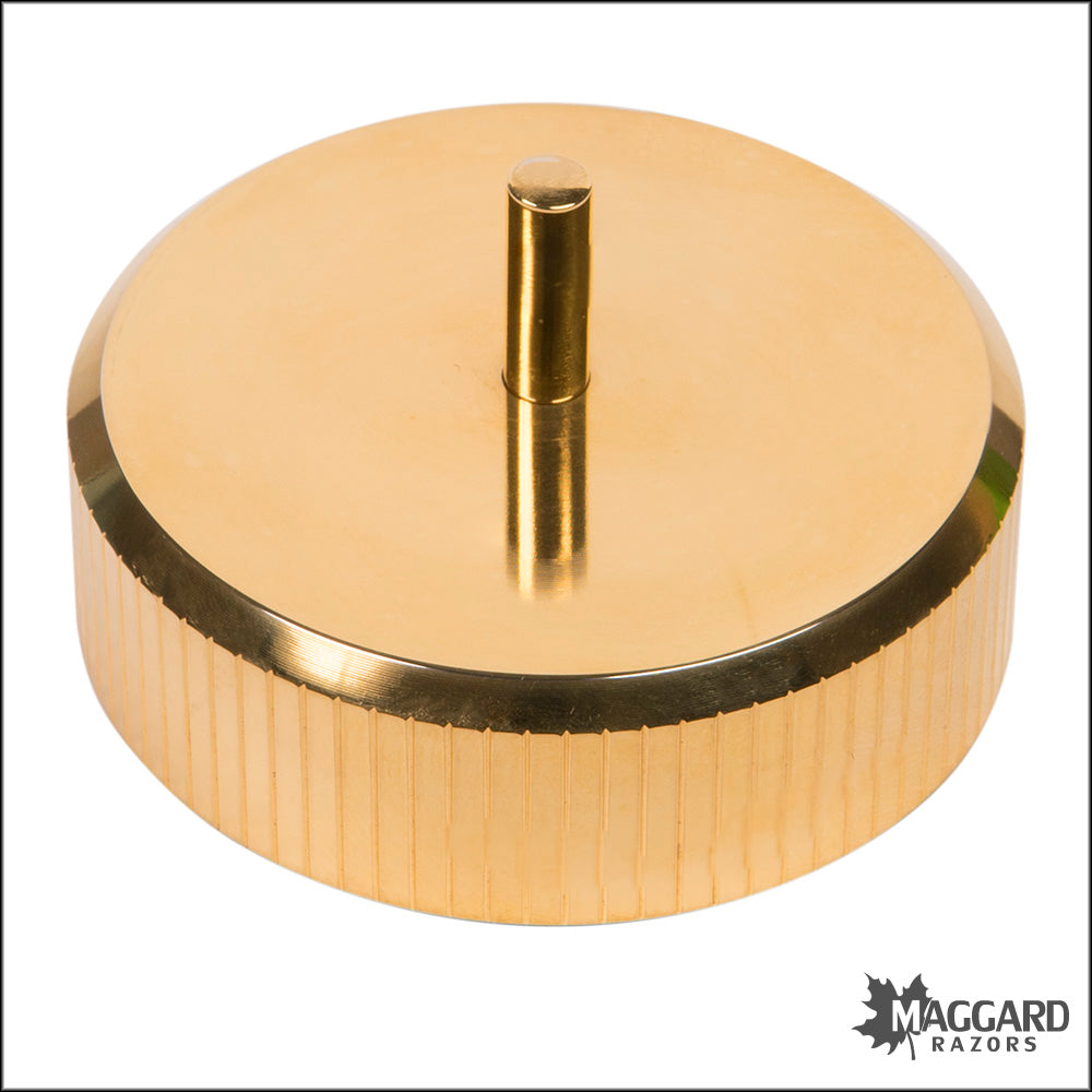 Rex Supply Co. Deluxe Gold Razor Stand for Ambassador Adjustable DE Sa ...