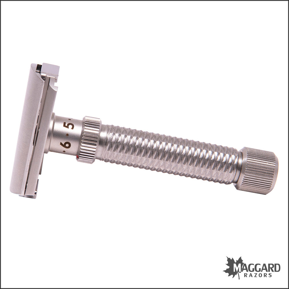 Rex Supply Co. Konsul Slant Adjustable Stainless Steel DE Razor ...