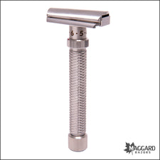 Rex Supply Co. Konsul XL Slant Adjustable Stainless Steel DE Razor ...