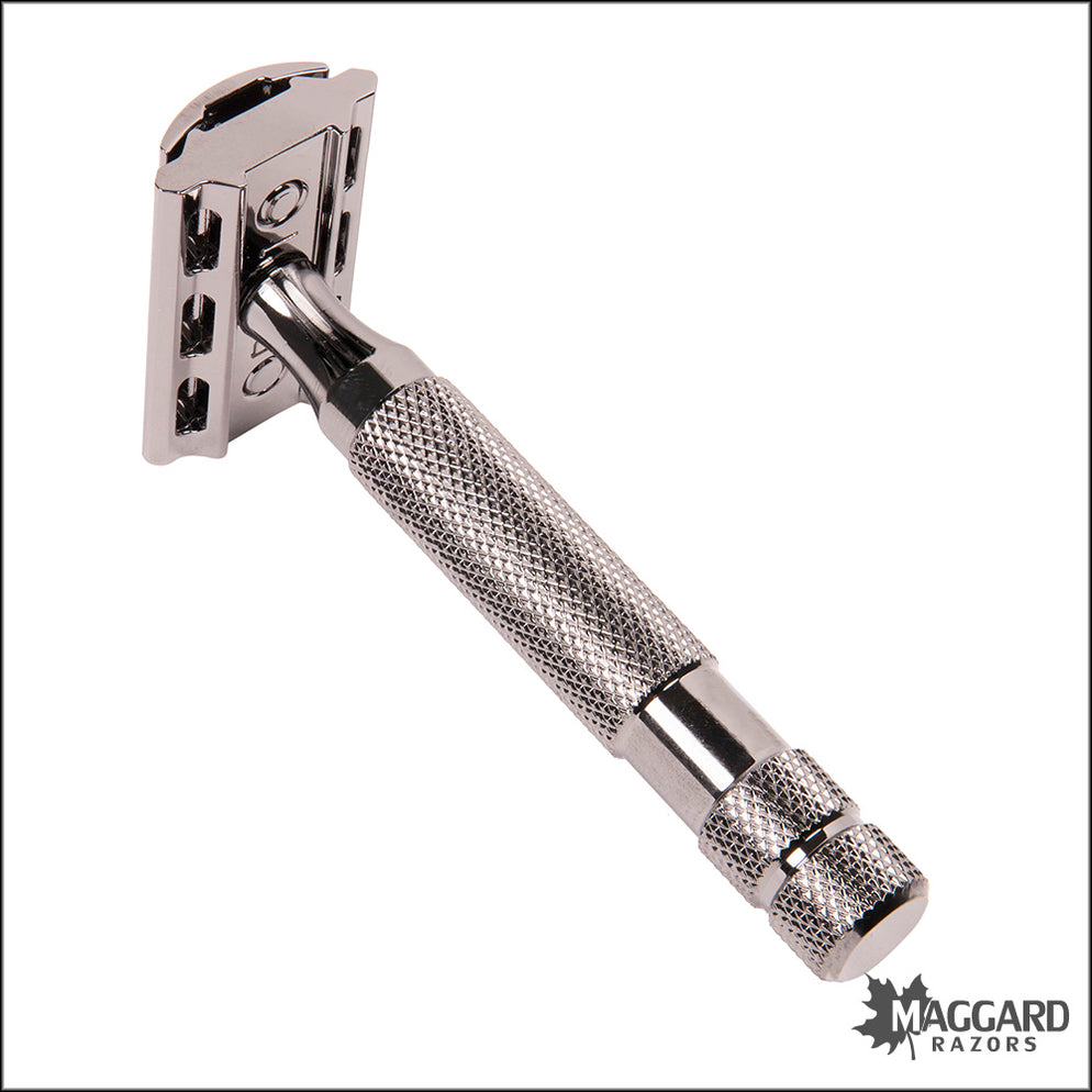 Rockwell Razors 6C Gun Metal Gray Adjustable DE Safety Razor — Maggard ...