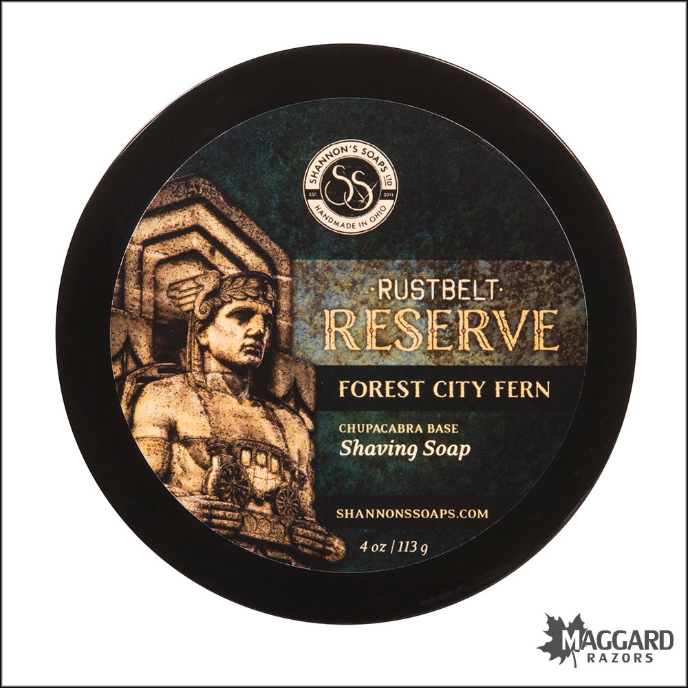 Shannon's Soaps Forest City Fern, Rust Belt Reserve Shaving Soap, 4oz ...