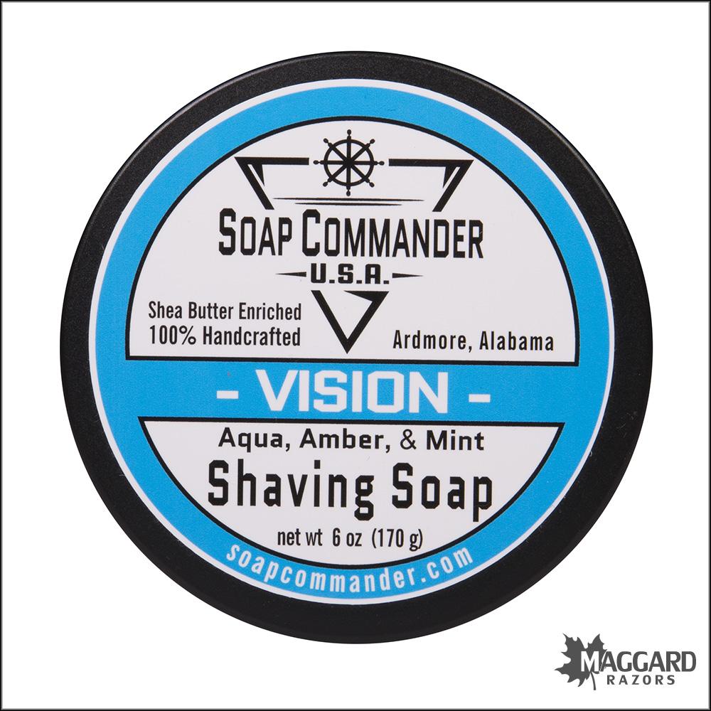 Soap Commander Vision Artisan Shaving Soap, 6oz — Maggard Razors