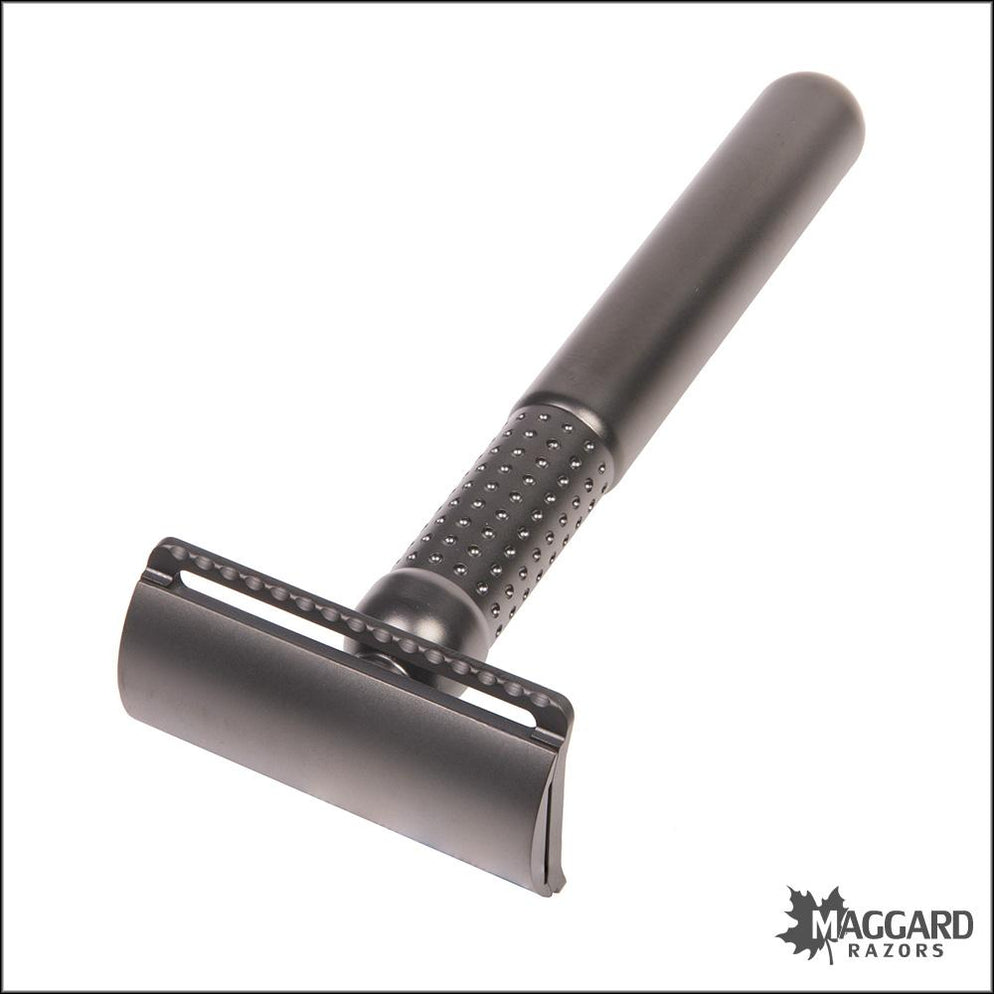 Tatara Razors Masamune Nodachi Black Closed Comb Safety Razor — Maggard ...