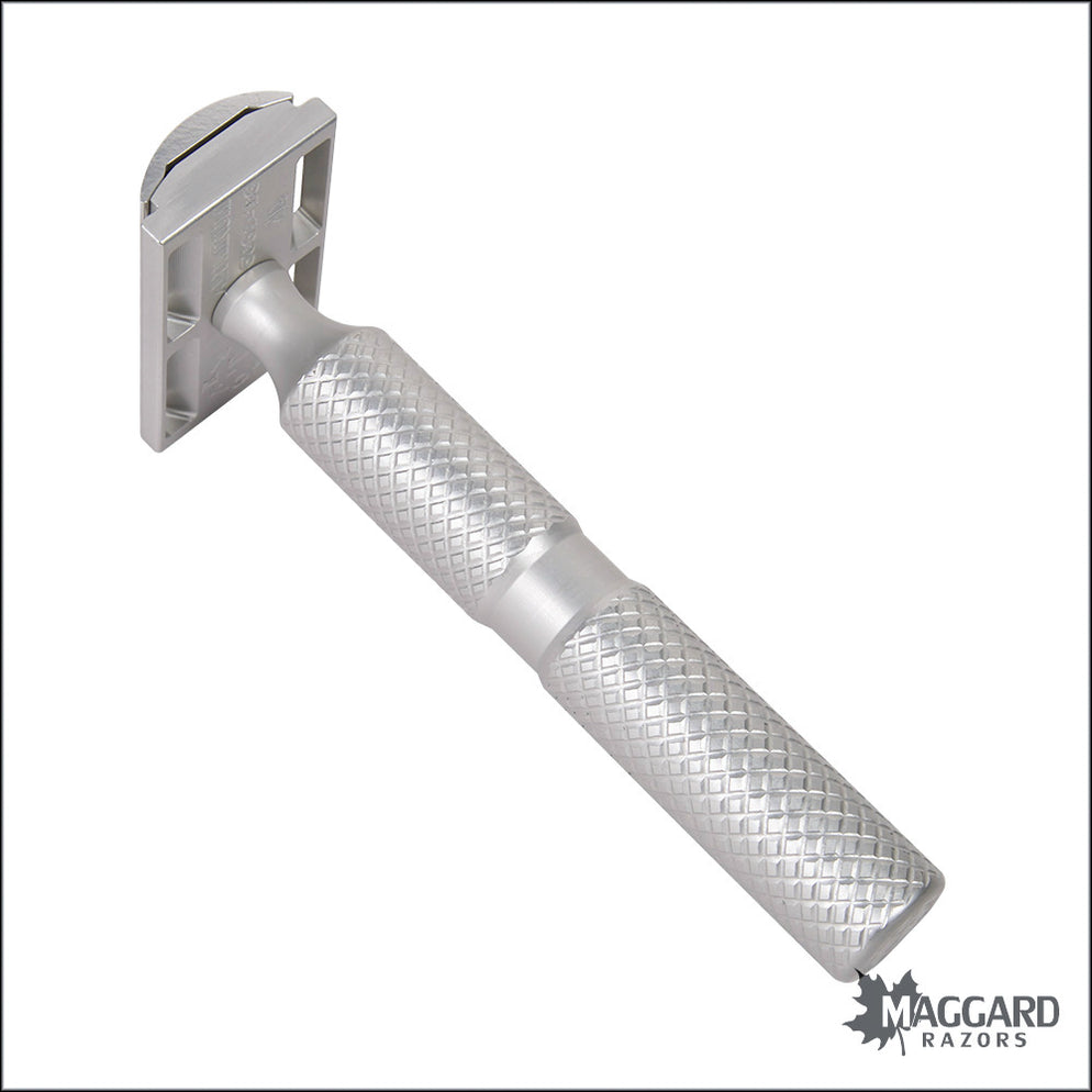 Timeless Razor Model ALSB45 Aluminum DE Safety Razor, with Stand ...