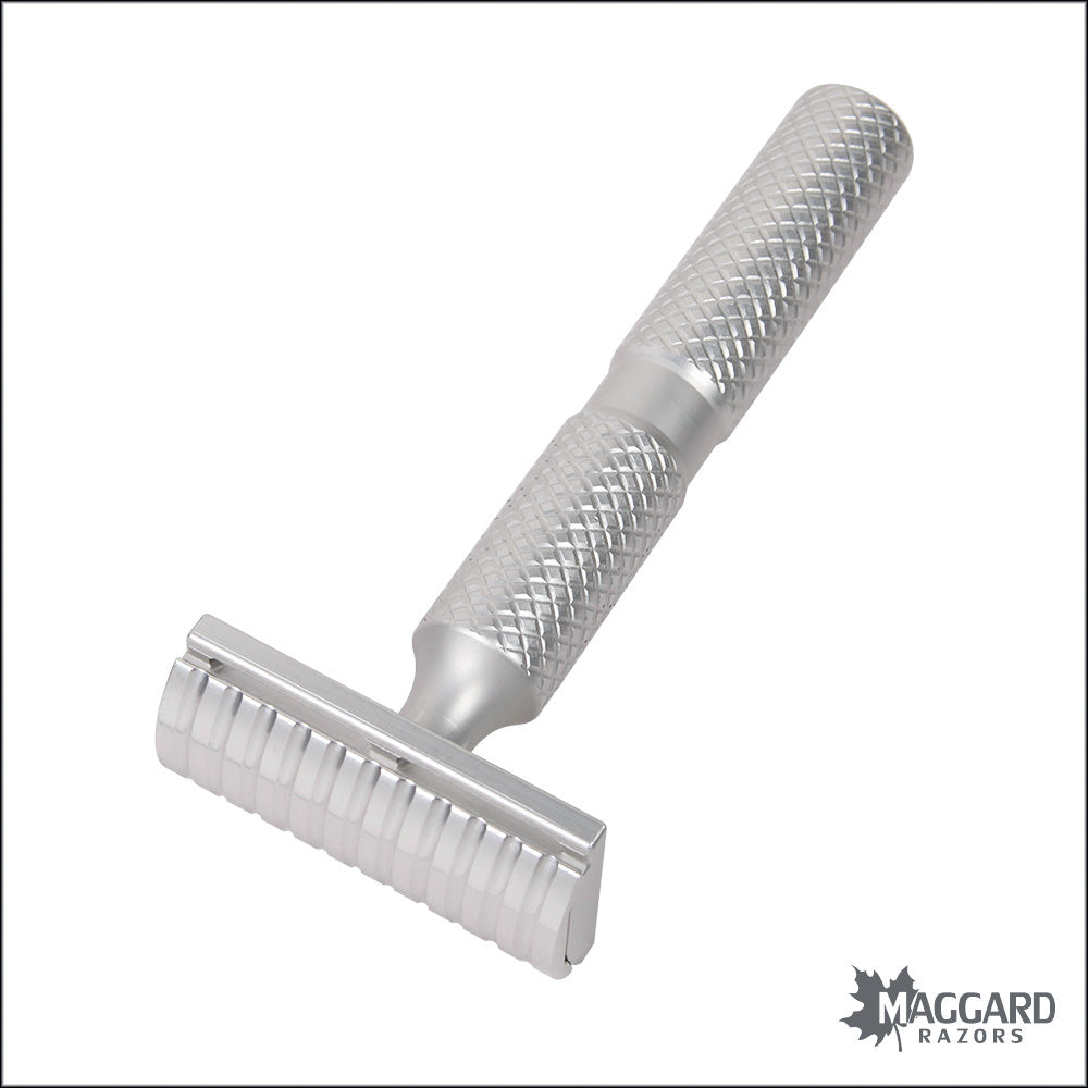 Timeless Razor Model ALSB45 Aluminum DE Safety Razor, with Stand ...
