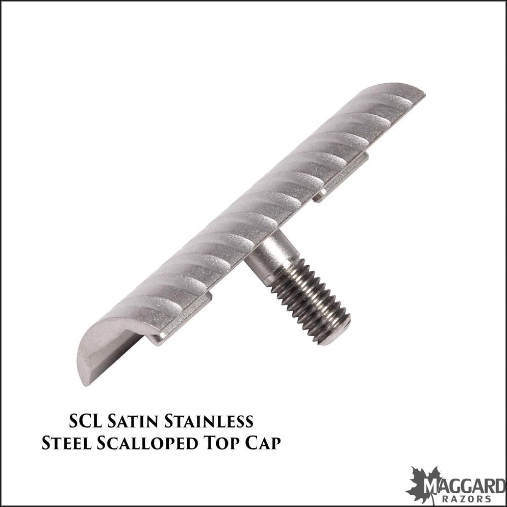 Timeless Razor Top Cap Stainless Steel, 4 types — Maggard Razors