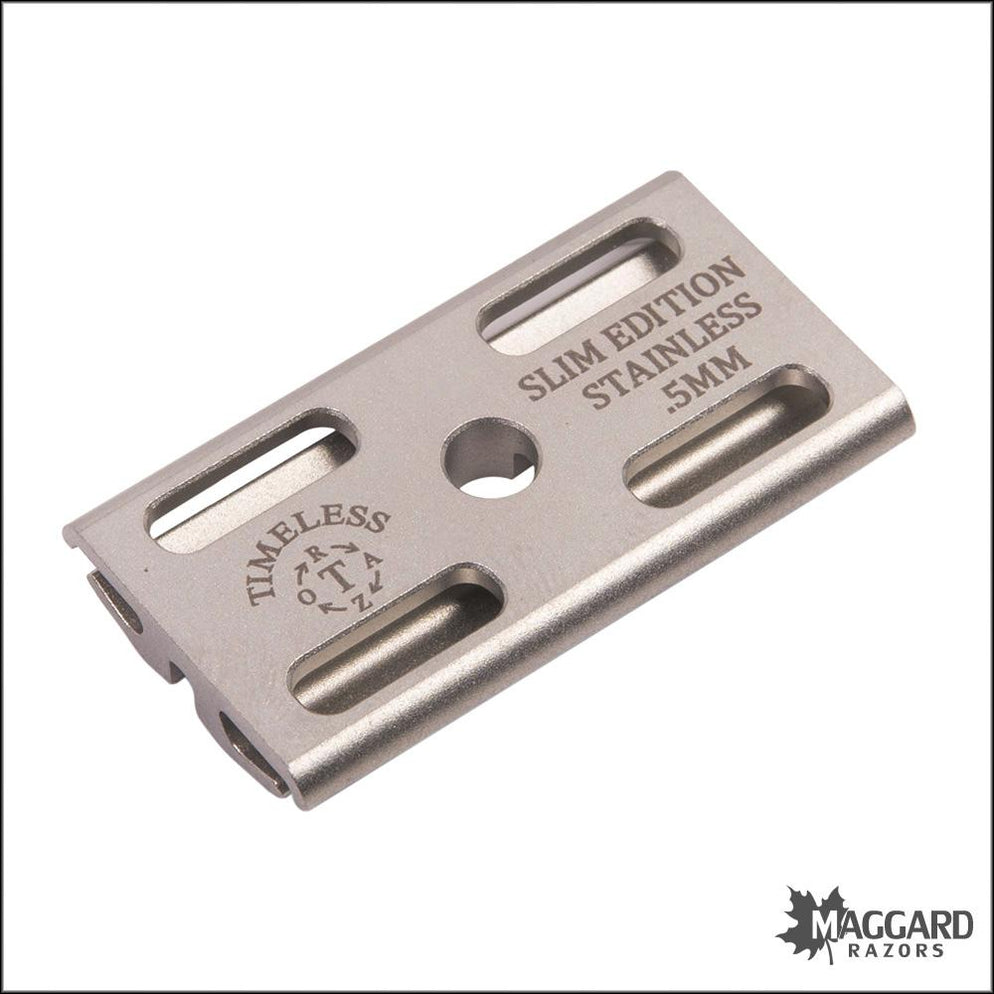 Timeless Razor Base Plates Stainless Steel, 16 types — Maggard Razors