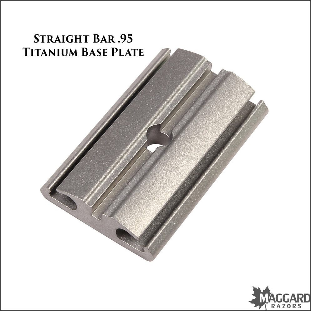 Timeless Razor Titanium Base Plates, 16 types — Maggard Razors
