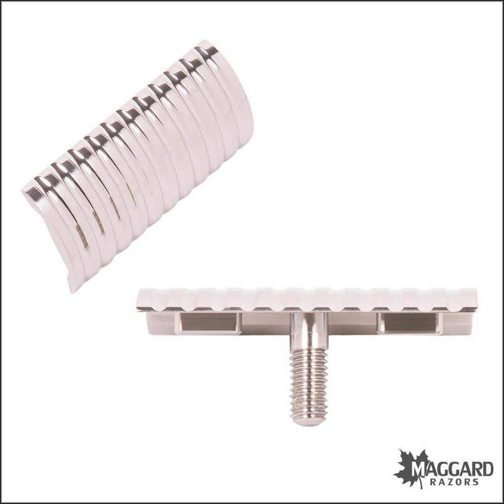 Timeless Razor Titanium Top Cap, 4 types — Maggard Razors