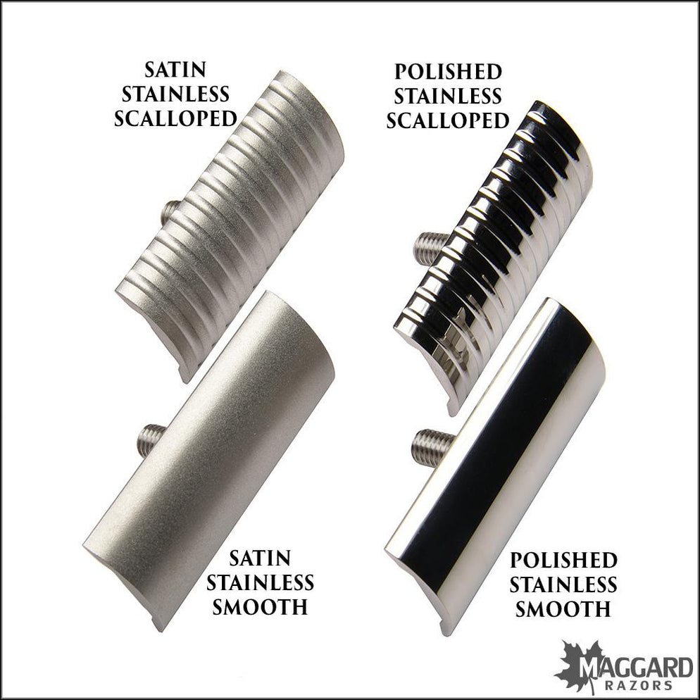 Timeless Razor Top Cap Stainless Steel, 4 types — Maggard Razors