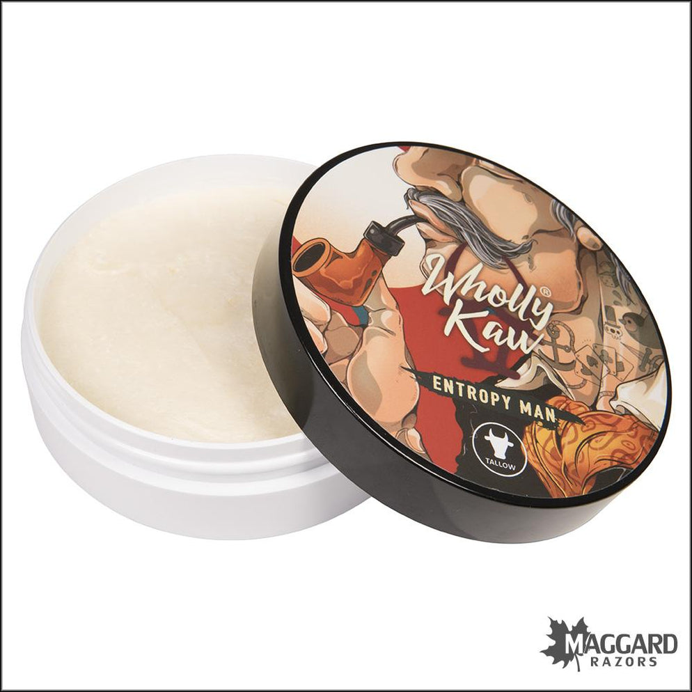 Wholly Kaw Entropy Man Artisan Shaving Soap, 4oz - Siero Base — Maggard ...